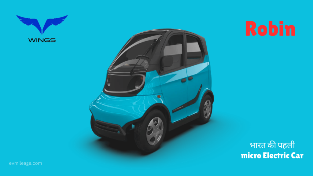Wings EV Robin is India's first micro electric car