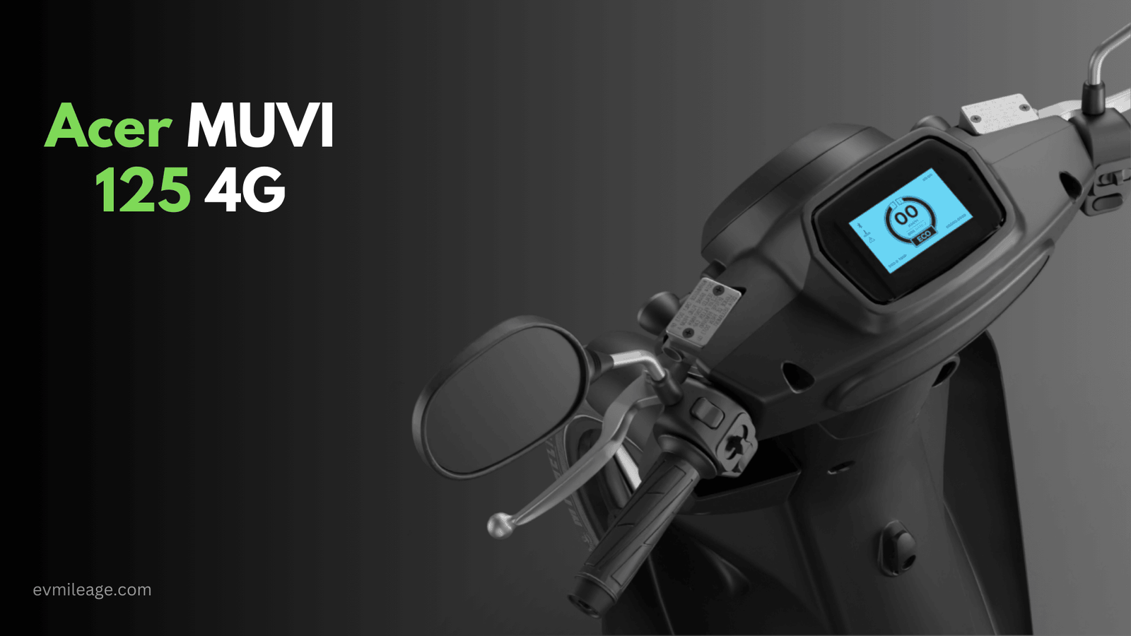 Acer MUVI 125 4G is the lightest electric scooter to come